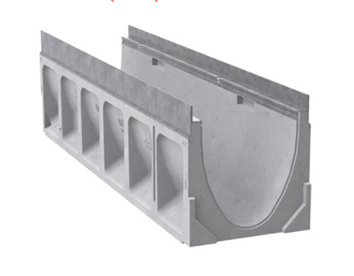 K2-3 Sloped channel - 39.37" (1 m) - Stainless Edge — Eastgate Supply