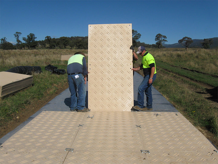 Weight Distribution Mat - 4' x 8' - Beige — Eastgate Supply